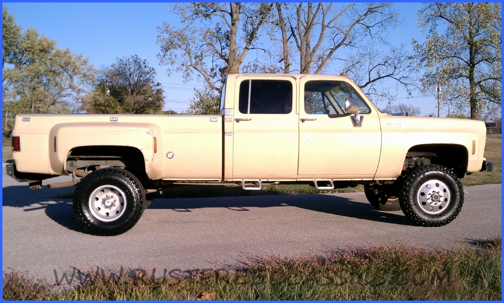1978 78 Chevrolet Chevy Crew Cab Dually K30 1 one ton 4x4 Four Wheel Drive